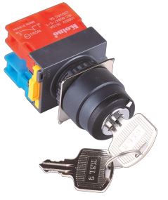 22mm Key Selector Switch (NS) - Salestrade Corporation (S) Pte Ltd